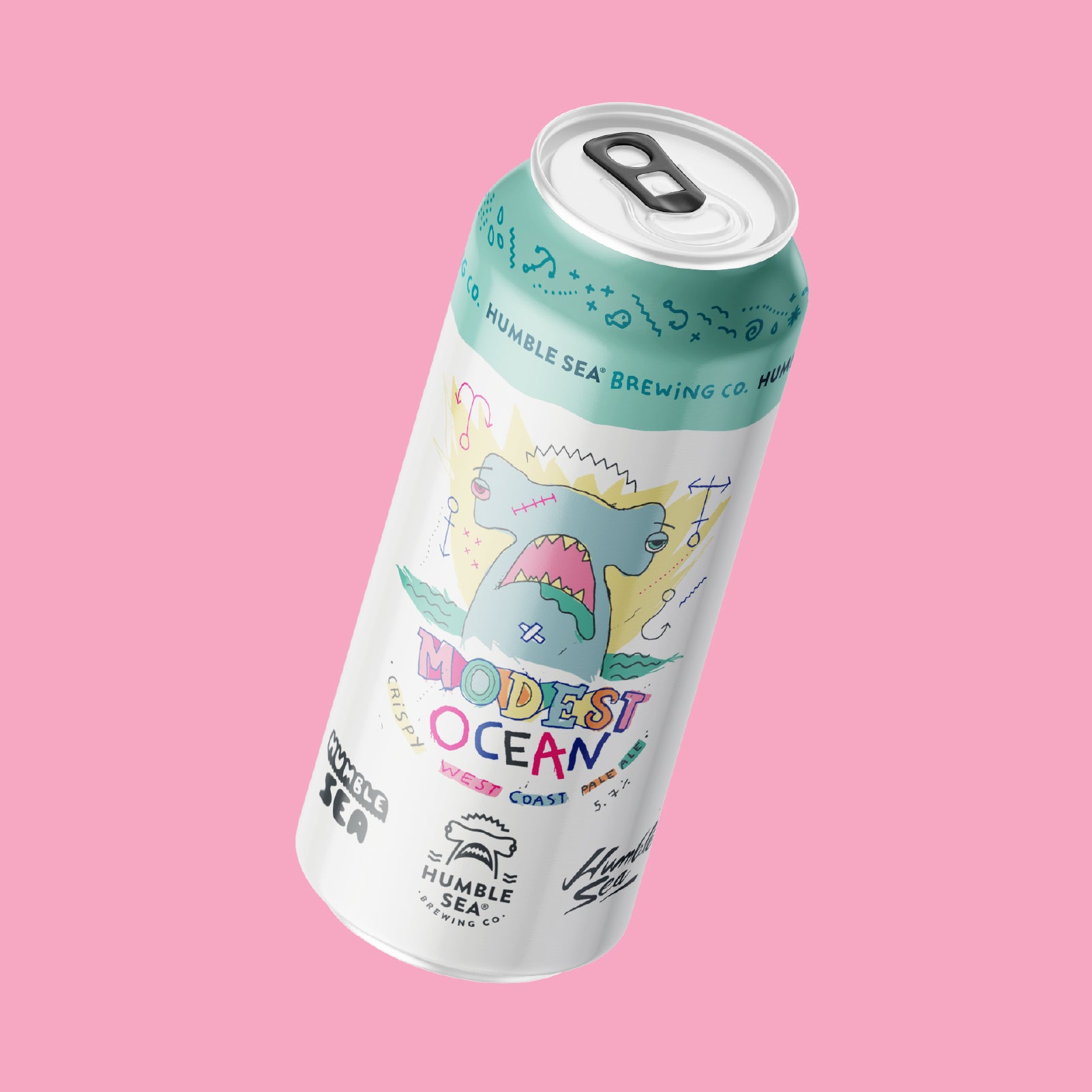 Socks & Sandals - Foggy IPA (4-pack of 16 oz cans) – Humble Sea Brewing Co.