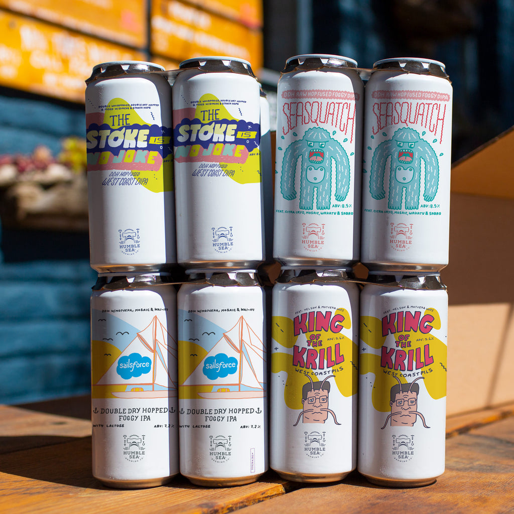 The Hop Box - Monthly Humble Sea Beer Subscription – Humble Sea Brewing Co.